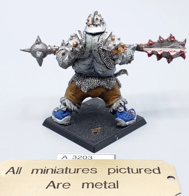 WARHAMMER FANTASY AGE of Sigmar Ogre Ogor Mawtribes Tyrant Metal OOP ...