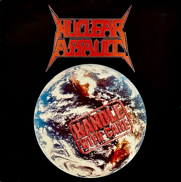 NUCLEAR ASSAULT HANDLE With Care Under One Flag LP, Album 1989 £25.00 ...