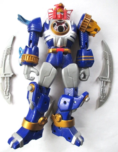 POWER RANGERS COMBINED Fully Poseable Robot Figure Bandai 2002 Used ...