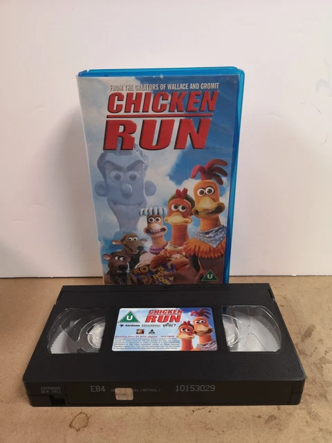CHICKEN RUN - VHS Video - Pal - Video Cassette £5.99 - PicClick UK