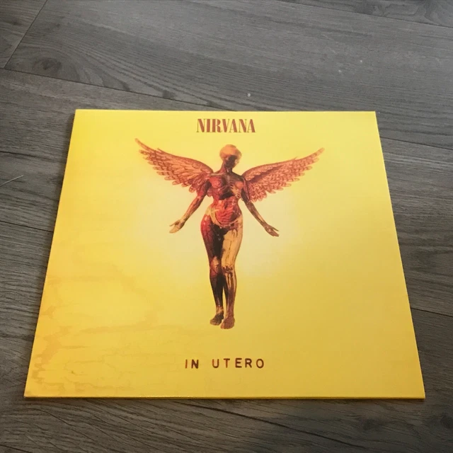 NIRVANA VINYL LP “In Uteri”Special Limited Edition Disc VG Condition ...