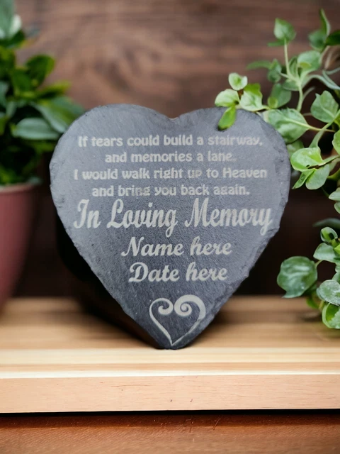 IN LOVING MEMORY gift grave marker mum dad brother sister family ...