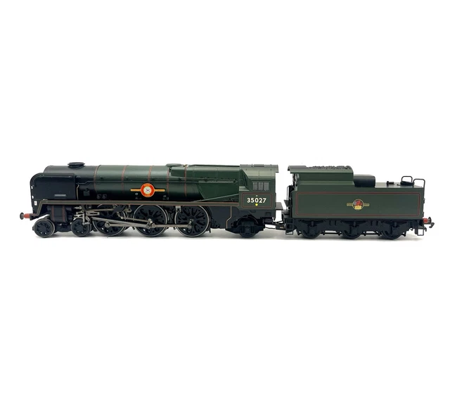 HORNBY MERCHANT NAVY Class 35027 'Port Line' in BR Green R2268 £151.52 ...