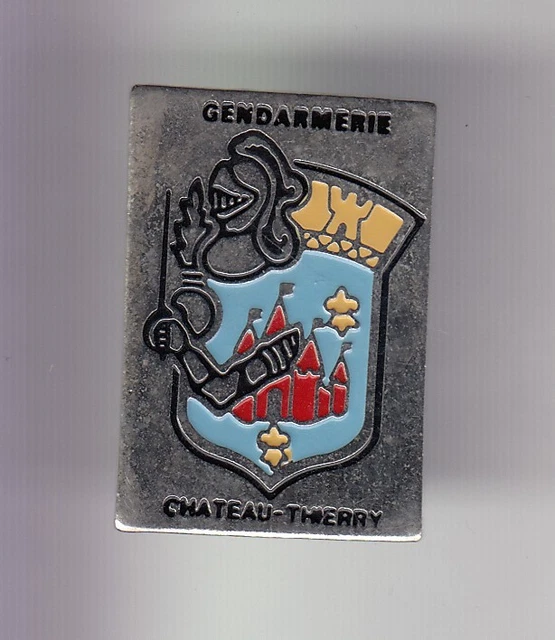 Rare Pins Pins Gendarmerie Nationale Coat Of Arms Arm Chateau