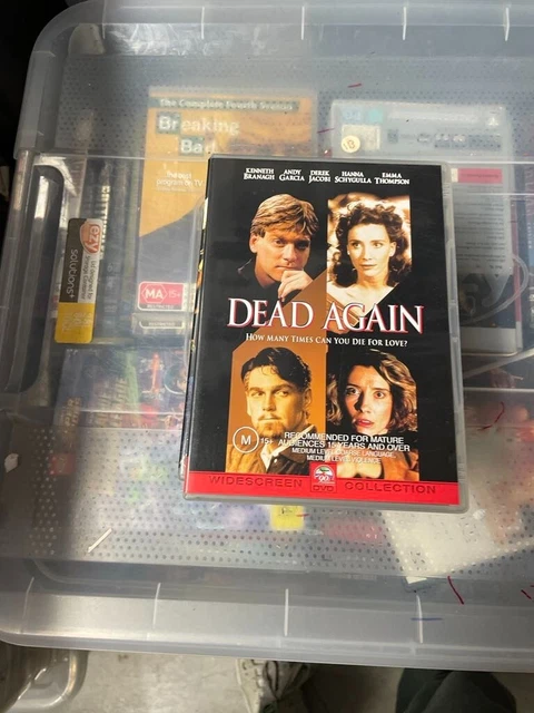 DEAD AGAIN 1991 DVD Kenneth Branagh Emma Thompson VGC t337 $12.77 ...