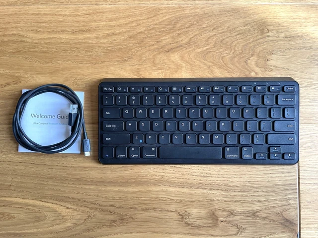 ANKER ULTRA COMPACT Slim Wireless Keyboard Black Bluetooth £11.95 ...