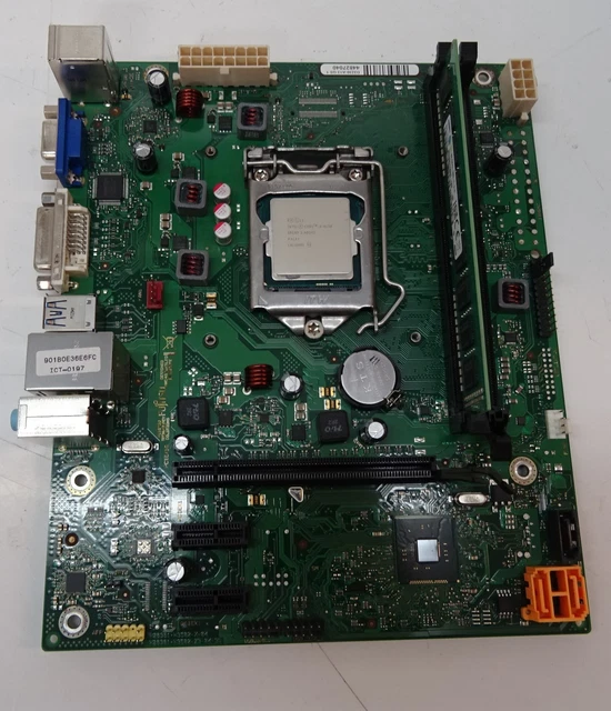 FUJITSU D3230-A11 GS 1 PC Computer Motherboard 4GB RAM Socket 1150 SR1NP 3-4130 £16.00 - PicClick UK