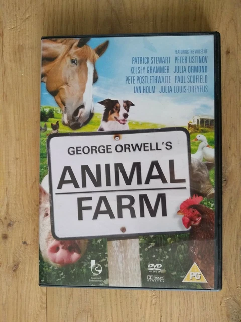ANIMAL FARM DVD Film Movie George Orwell - 2008 - PG - In excellent ...