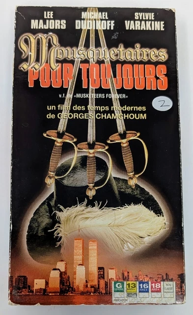 MOUSQUETAIRES POUR TOUJOURS VHS (1998) - NTSC - French - G (Tested) $13 ...