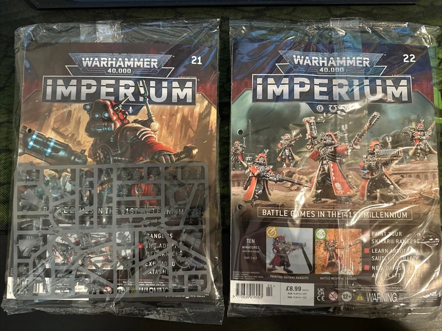 WARHAMMER 40K IMPERIUM Magazine Volume 21 & 22 - Brand New Sealed With ...