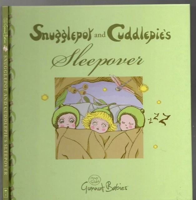 SNUGGLEPOT AND CUDDLEPIE'S SLEEPOVER Gumnut Babies Classic MAY GIBBS ...