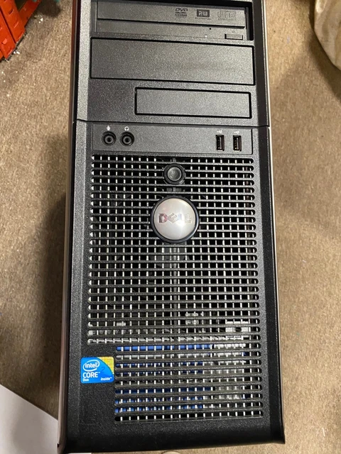 WINDOWS 10 DELL Optiplex Tower Pc Computer Intel Core 2 Duo 4Gb Ram ...