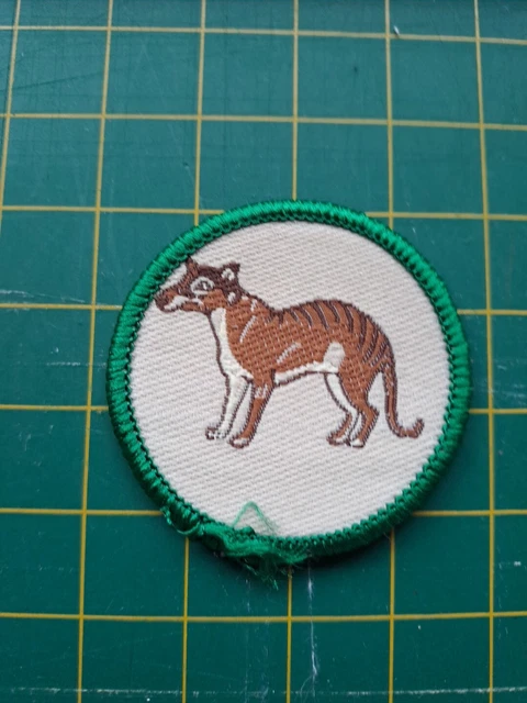 AUSTRALIAN SCOUT TASMANIAN Tiger Patrol Badge Embroidered $7.00 - PicClick AU