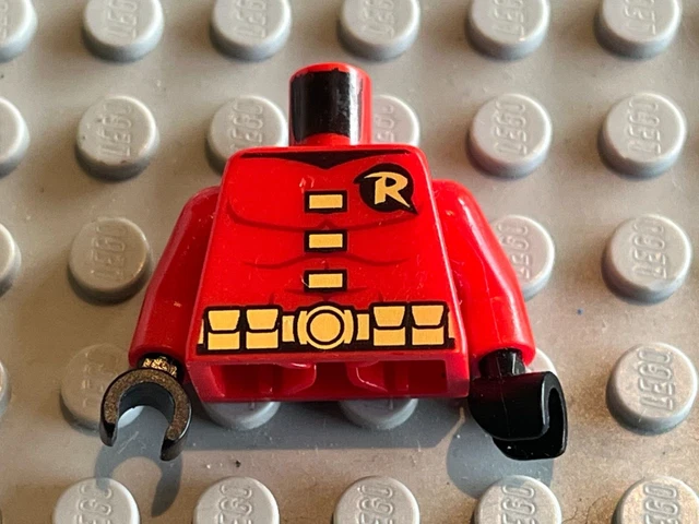 BUSTE PERSONNAGE LEGO BATMAN minifig ROBIN torso ref 973pb1097c01 ...