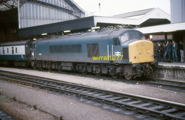 ORIGINAL RAILWAY SLIDE Class 45 45070 at Bristol 10.85 £4.50 - PicClick UK