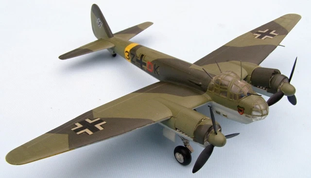 JUNKERS JU-88A-4,LUFTWAFFE, 1941,BUILT model,scale 1/72 £20.95 ...