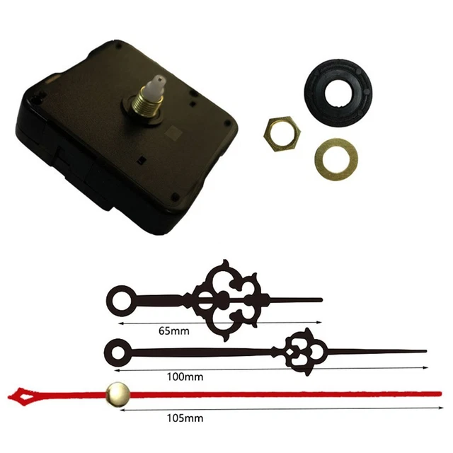 SILENT QUARTZ CLOCK Repair Kit for Craft Clock Projects and ...