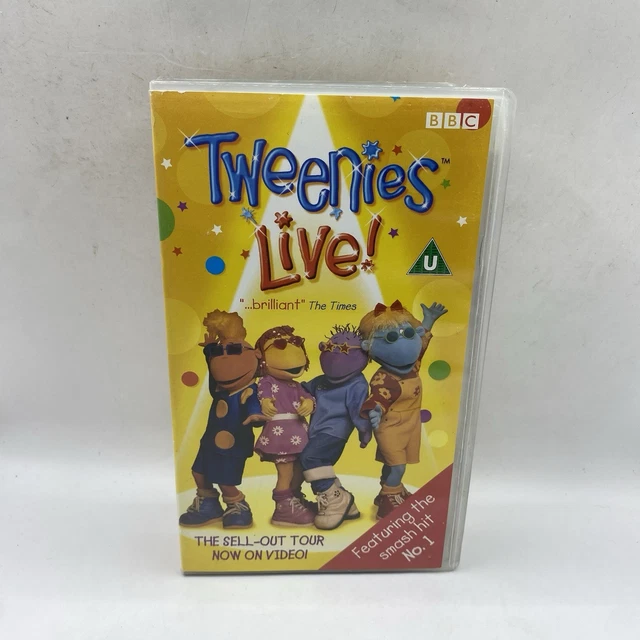 TWEENIES LIVE! VHS Video Tape TV Kids Children's BBC 2001 PAL £12.95 ...