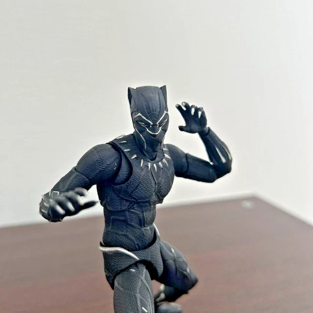 MEDICOM TOY MAFEX No.091 Noir Panthère Avengers Marvel Action Figurine Non Boîte EUR 117,37 ...