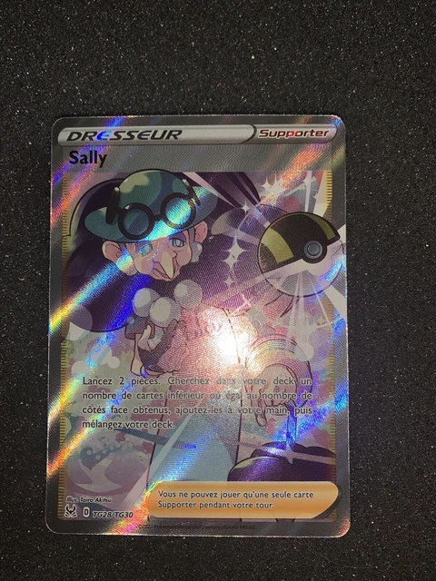 CARTE POKÉMON SALLY full art ultra rare TG28/TG30 EB11 origine perdue ...
