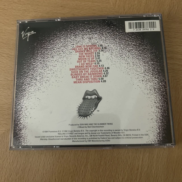 ROLLING STONES-VOODOO LOUNGE Cd (Out Of Tears) $17.96 - PicClick AU