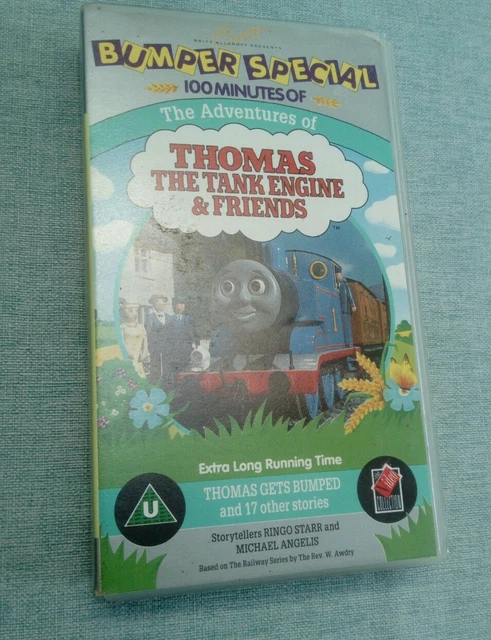 THOMAS THE TANK Engine Thomas Gets Bumped & Other Stories VHS Ringo ...