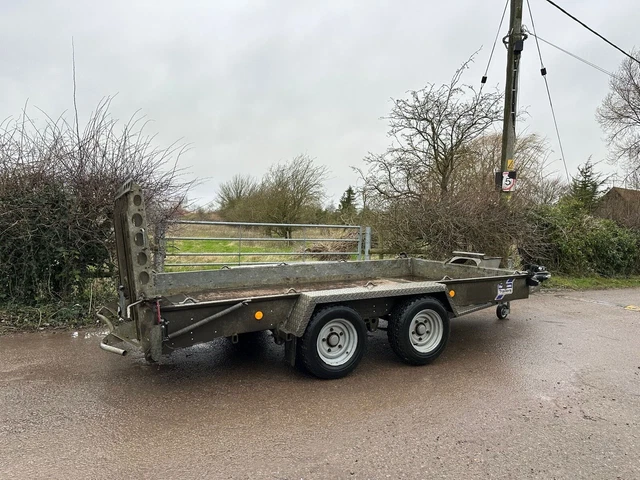 BRAND NEW IFOR Williams GH126 12ft x 6ft Plant Trailer Beavertail LEDs ...
