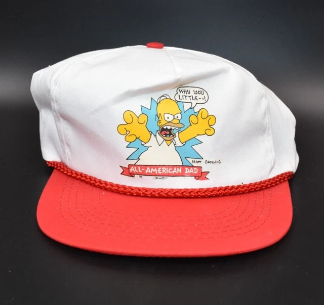 HOMER SIMPSON THE Simpsons Universal Global Caps Vintage Snapback Cap ...
