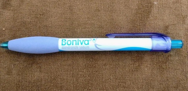 EXTREMELY RARE BONIVA (bondronate sodium) Pharmaceutical Drug Rep Pen ...