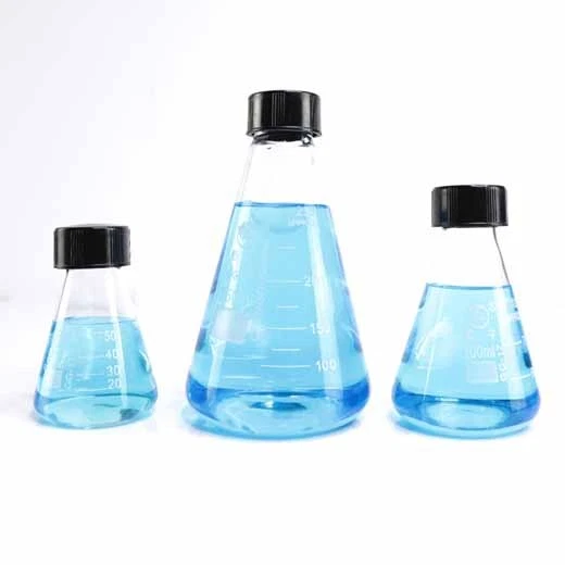 50-1000ML BIOLOGY ERLENMEYER flask glassware Laboratory Lab reagent ...