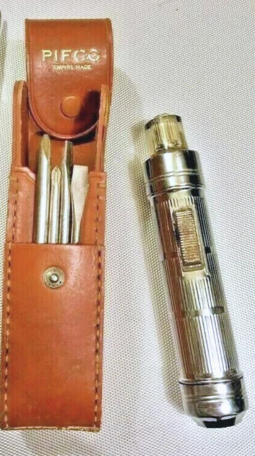 PIFCO LIGHT-UP SCREWDRIVER, 1960s, with case of tips, Star Wars ...