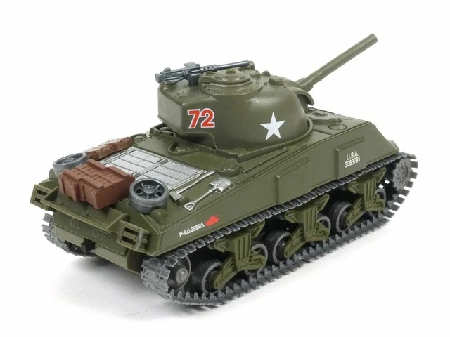 NEW RAY M4A3 Motorized Sherman Tank 1:32 Scale Military Vehicle SS ...
