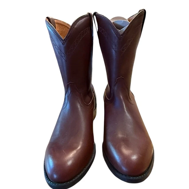 ARIAT CLASSIC ROPER Style Boots in a Men’s 11.5 Medium Brown Leather ...