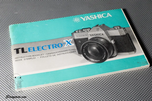 -MULTI- YASHICA TL Electro X Mode D'emploi Notice Manual EUR 8,00 ...