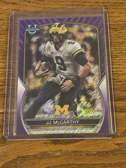2022 RÉFRACTEUR SCINTILLANT violet chrome Bowman University JJ McCarthy ...