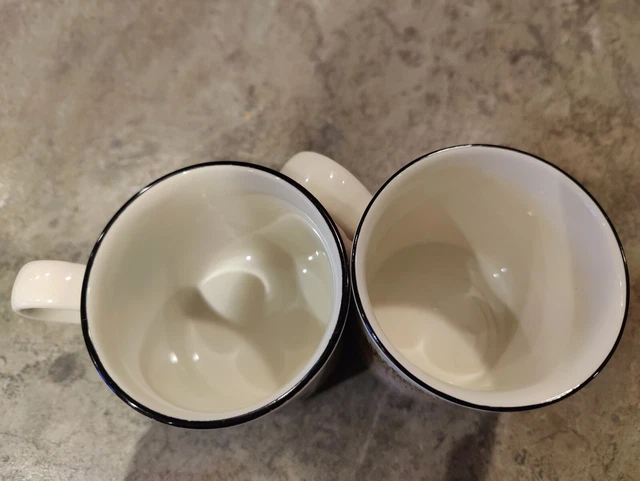 ARTHUR WOOD CERAMIC Mugs. Vintage 'Back to Front' Design - Cow and ...
