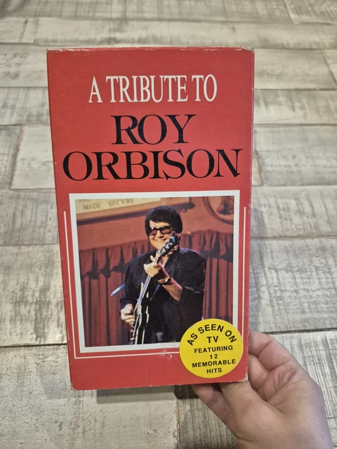 A TRIBUTE TO Roy Orbison (VHS, 1986) $18.00 - PicClick CA