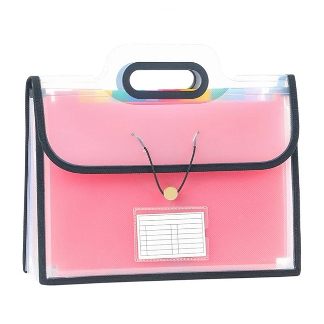 13 POCKET EXPANDABLE Folder, Document Organiser File Filing Box, Hold ...