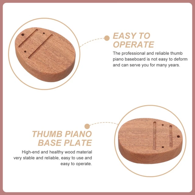 DIY THUMB PIANO Base Professional Kalimba Part Holder Replacement £7.25 ...