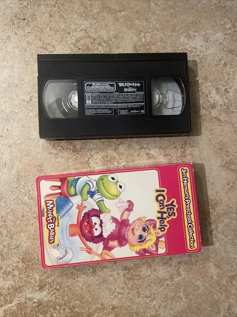 JIM HENSONS PRESCHOOL Collection - Yes, I Can Help (VHS, 1995) $17.80 ...