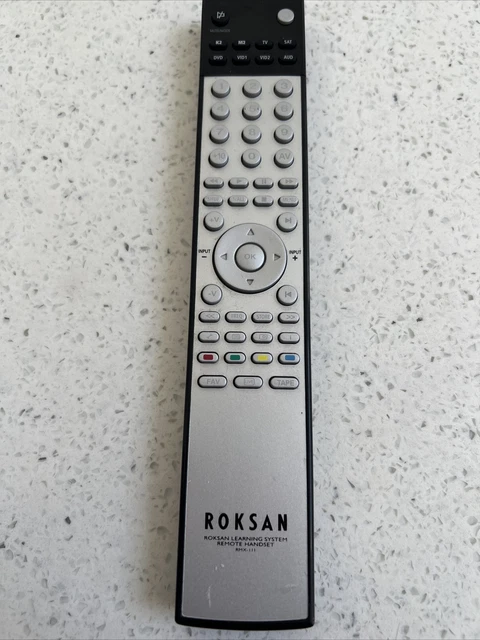 ROKSAN KANDY K2 Amplifier remote control Genuine RMX-111 Learning ...