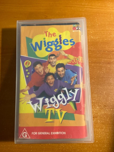 THE WIGGLES - Wiggly TV - VHS ABC VIDEO [1995] $19.90 - PicClick AU