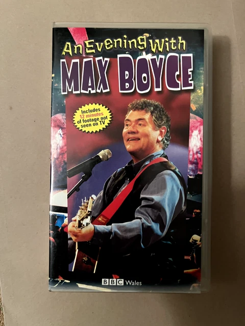 MAX BOYCE - VHS Live £16.32 - PicClick UK