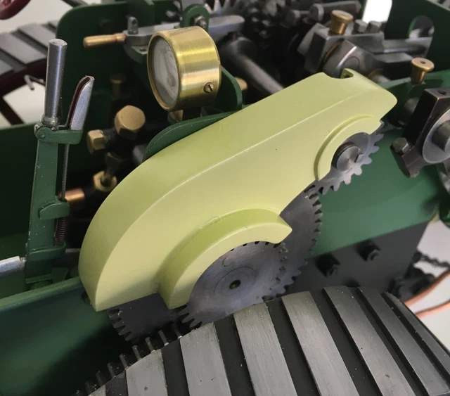 LIVE STEAM 1& Scale AJ Reeves 2000 LC Mason Minnie Traction Engine Gear ...
