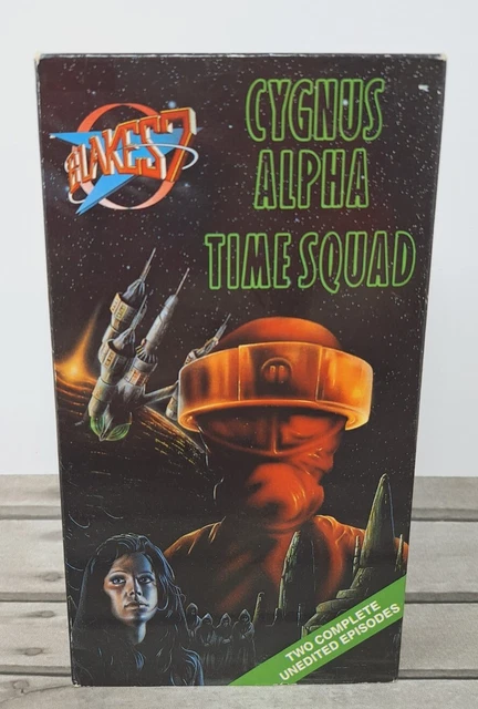 BLAKE'S 7 VHS - BBC Cassette #2 Cygnus Alpha + Time Squad - VTG Sci-Fi ...