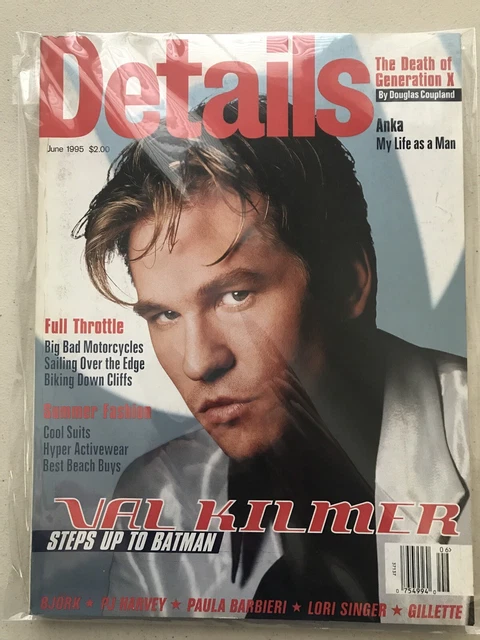 MAGAZINE DETAILS - VAL KILMER BATMAN - ANKA -BJORK -PJ HARVEY juin 1995 ...