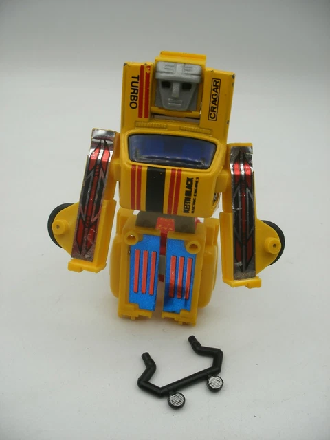 TRANSFORMERS GOBOT MC TOY DYNA MOTO-BOT DYNABOT PLAYBOT Robot friction ...