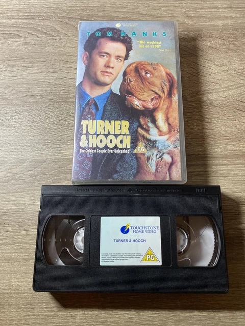 TURNER & HOOCH Tom Hanks (PG) VHS Video Tape £4.99 - PicClick UK