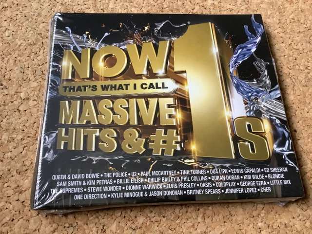 NOW THAT’S WHAT I Call Massive Hits & # 1’S - 4 Disc Cd Album Brand New ...