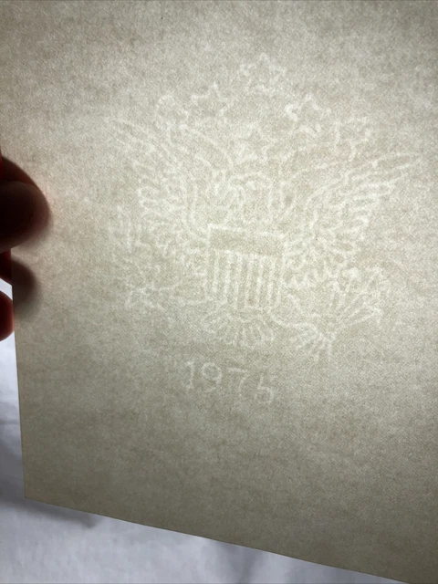 BLANK NAVAL NAVY Letterhead Watermark Stationery Unused Letter Paper ...